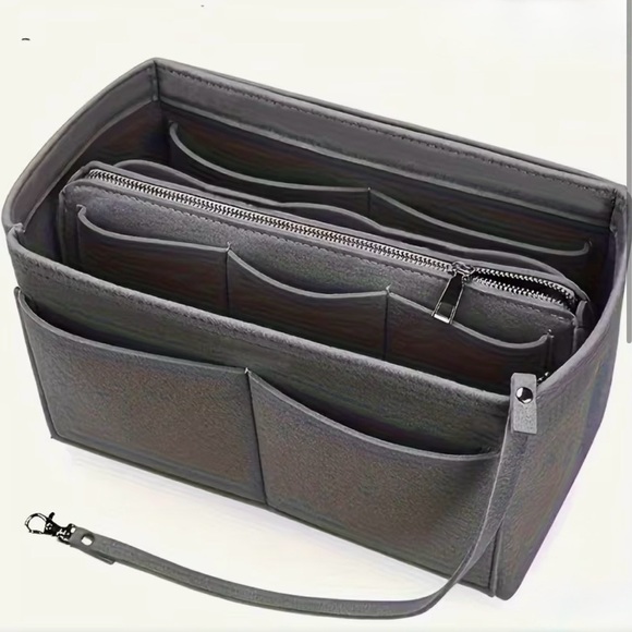 Bags | Foldable Felt Bag Organizermulti Pocket Organizer Blavk Only ...